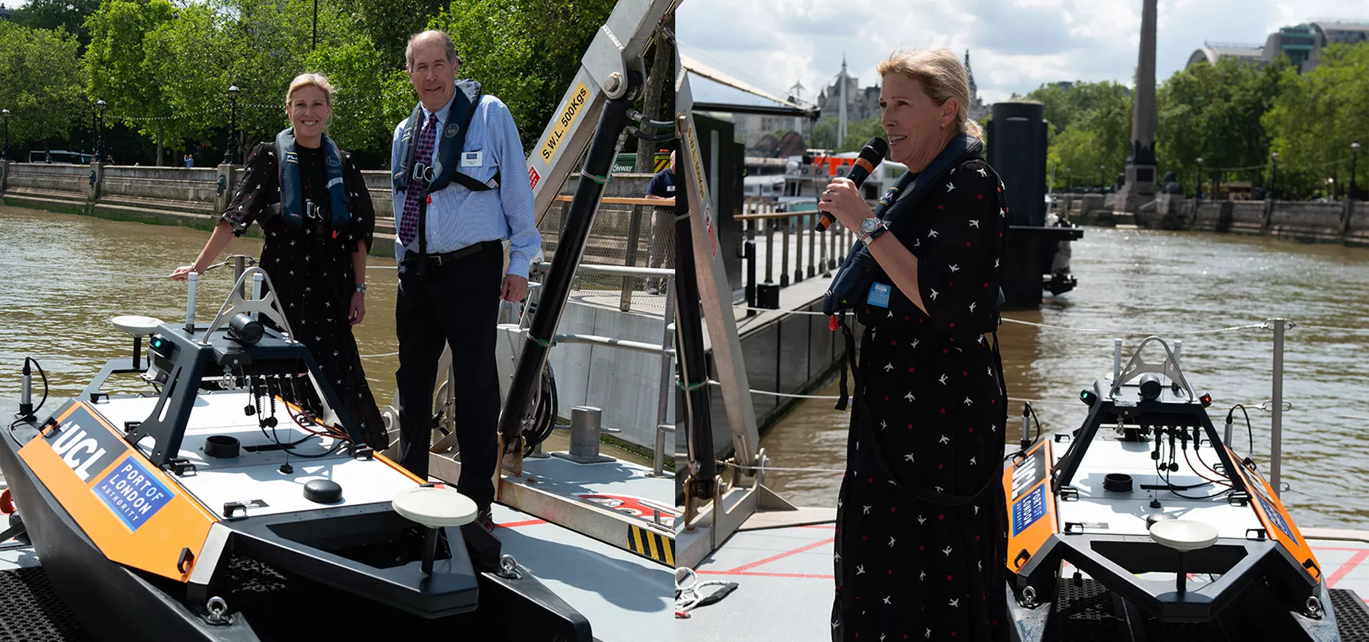 Maritime minister names first fully-electric survey vessel | Port of ...