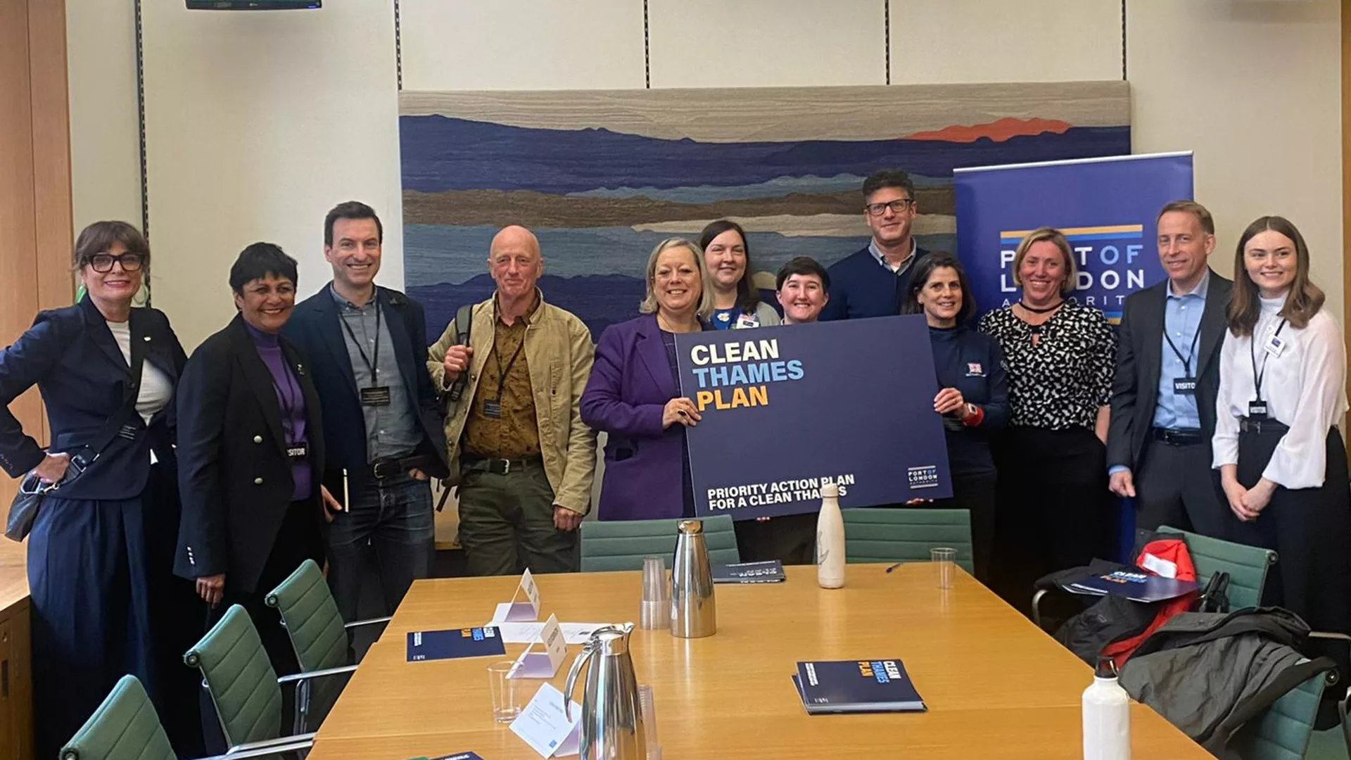 Port of London Authority and partners launch Clean Thames Plan | Port ...